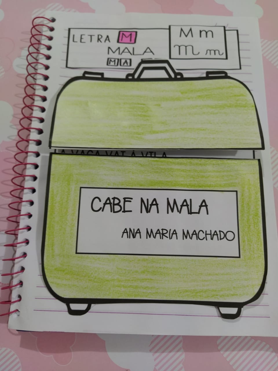 Ficha de leitura interativa letra M com texto e palavras Ficha de leitura interativa letra M com texto e palavras