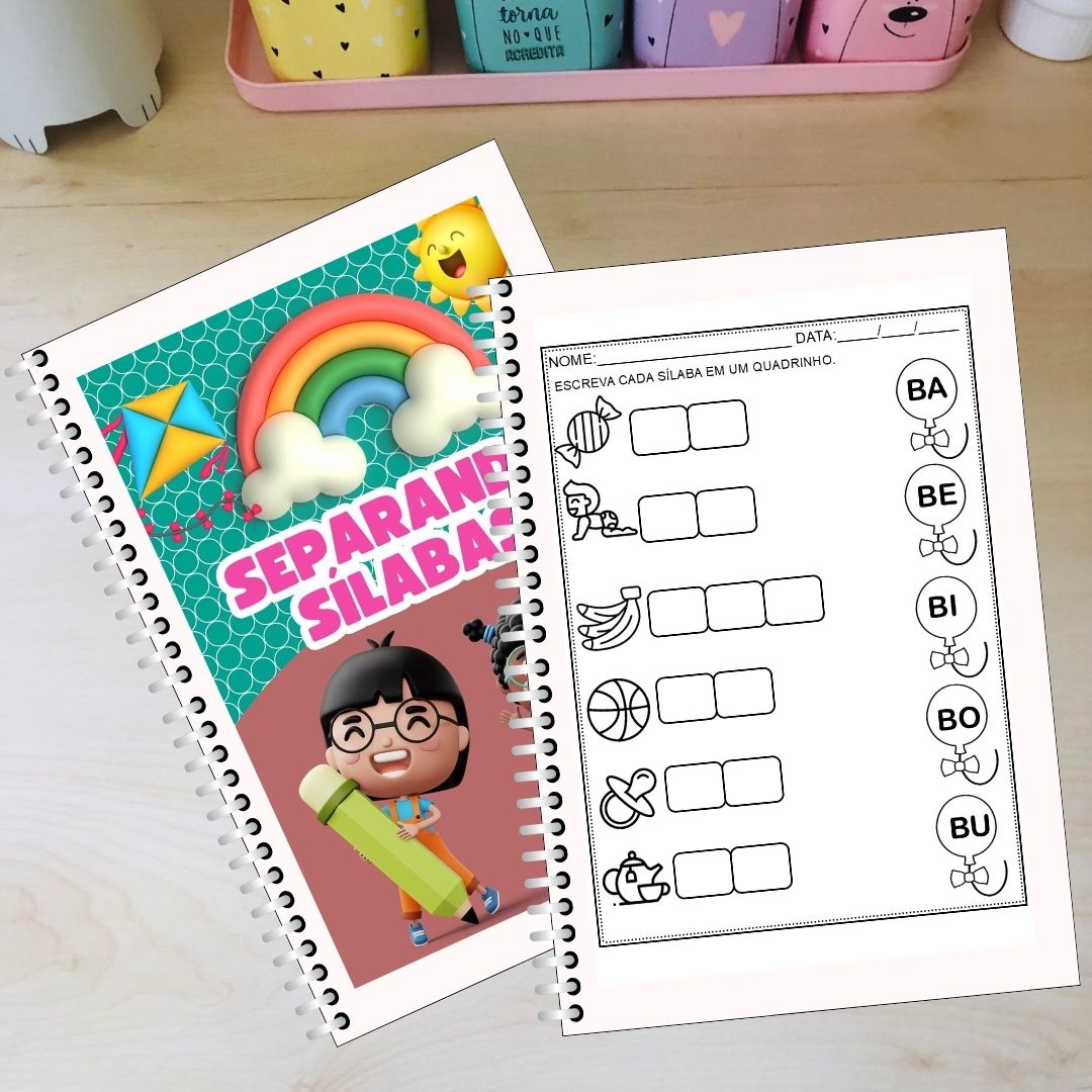 21 Atividades De Alfabetização Sílabas Simples Em Pdf